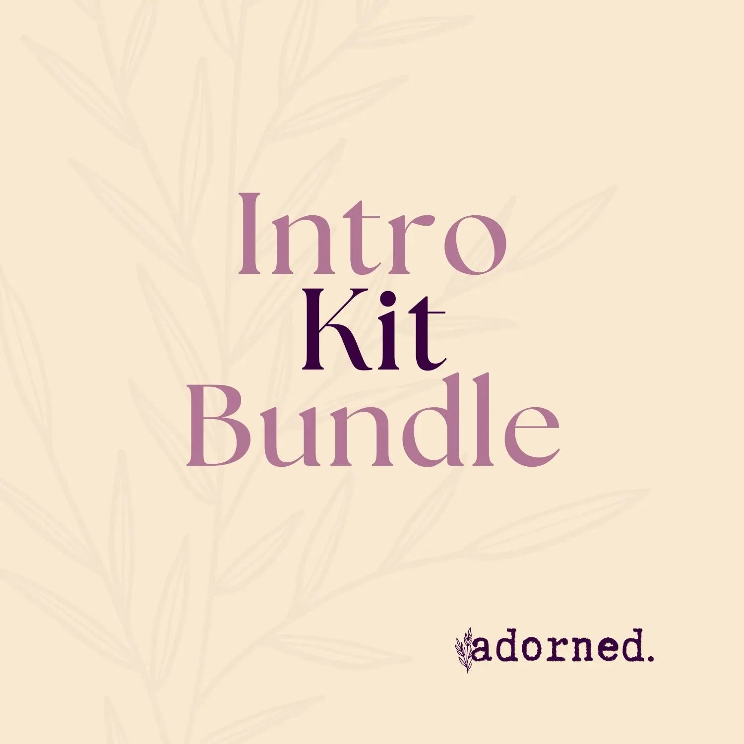 Press On Intro Kit Bundle - Adorned Press Luxury Press Ons
